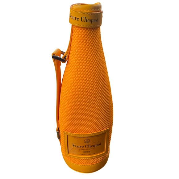 Veuve Clicquot | Dining | Veuve Clicquot Orange Mesh Sleeve Bottle Bag ...